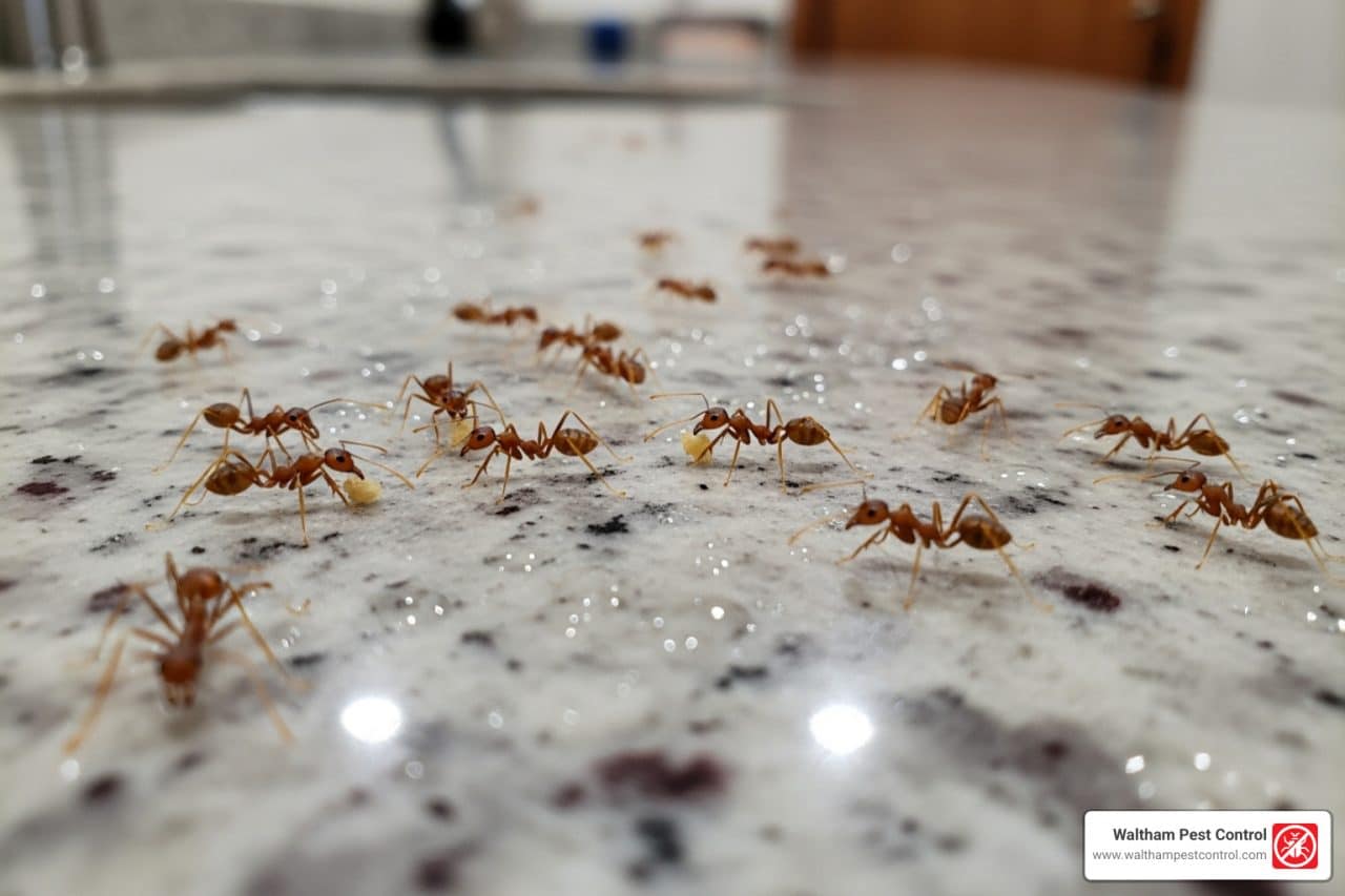 Little red ants in house: Best Way to get rid of them 2025