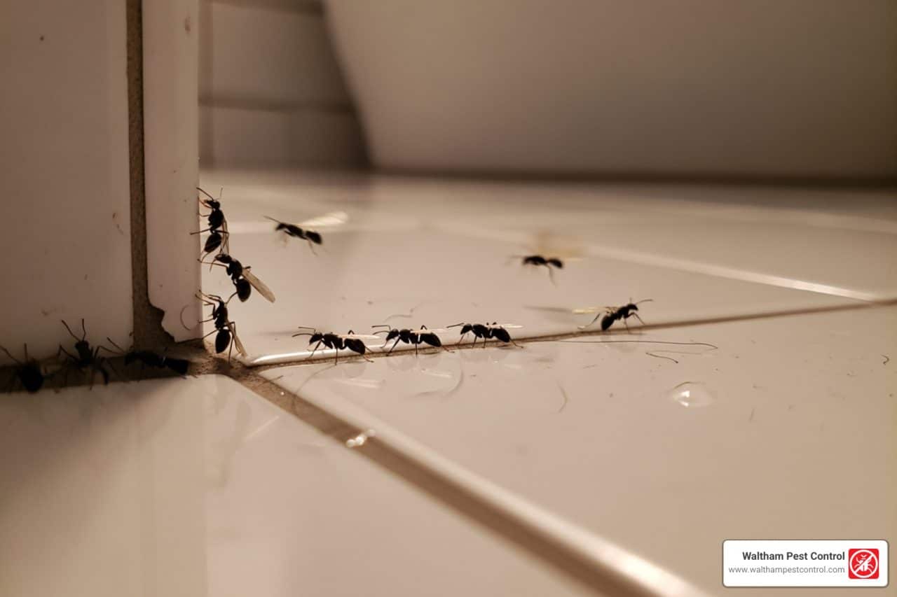 Black ants with wings in bathroom: #1 Alarming Truth